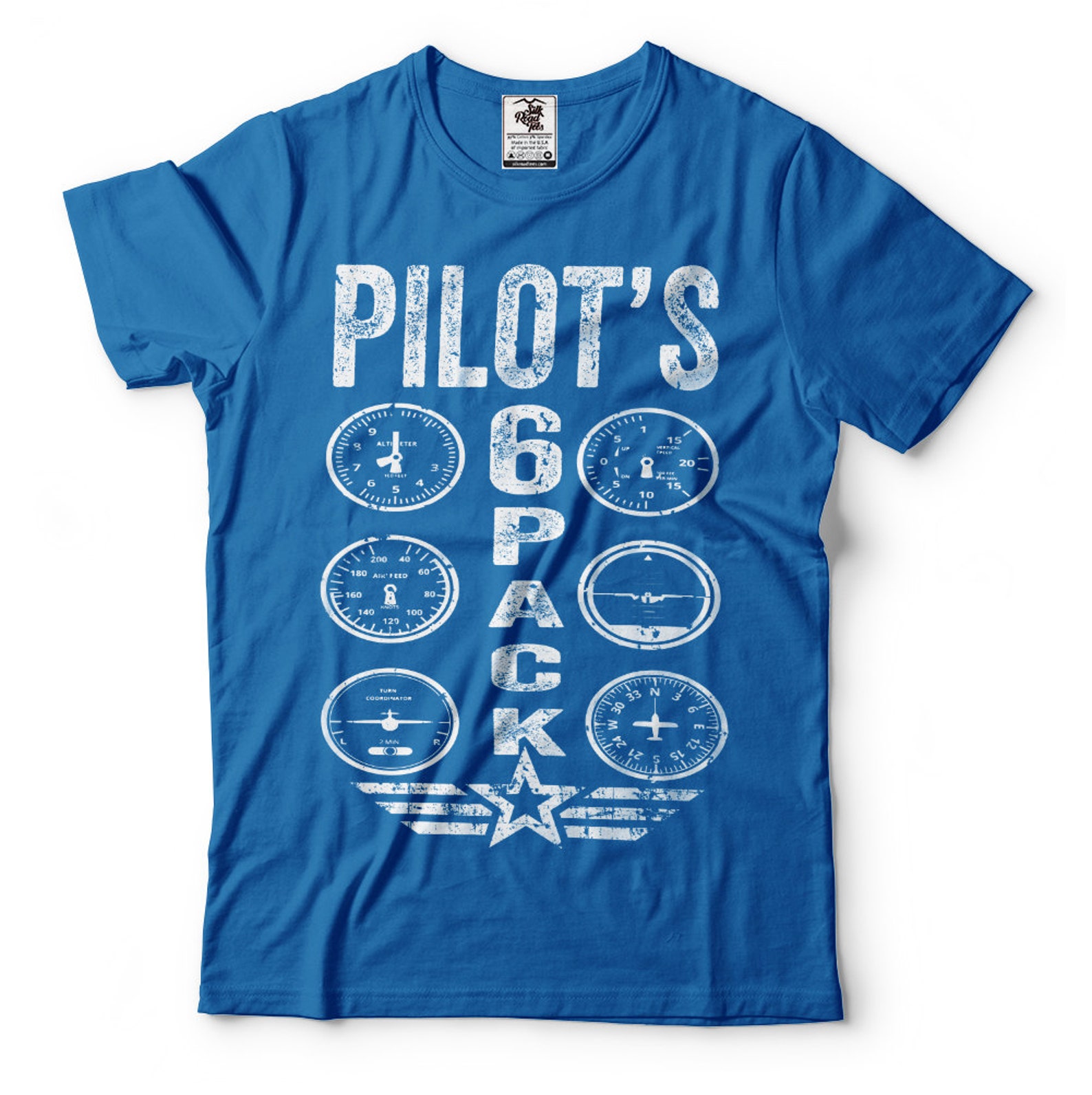 Gift For Pilot Tee Shirt Funny Aviator T-shirt Pilot's 6 | Etsy