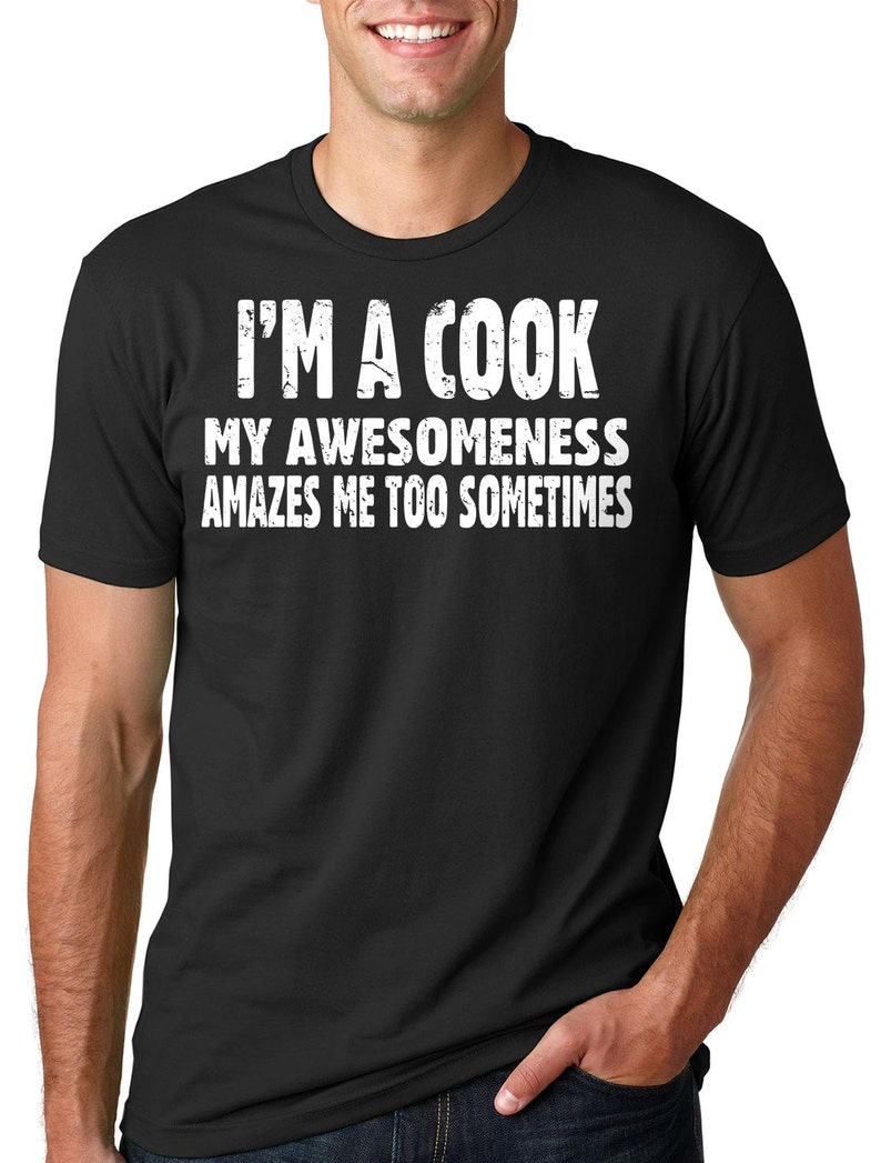 Cook Funny T-shirt Gift for Cook Baker Tee Shirt Chef - Etsy