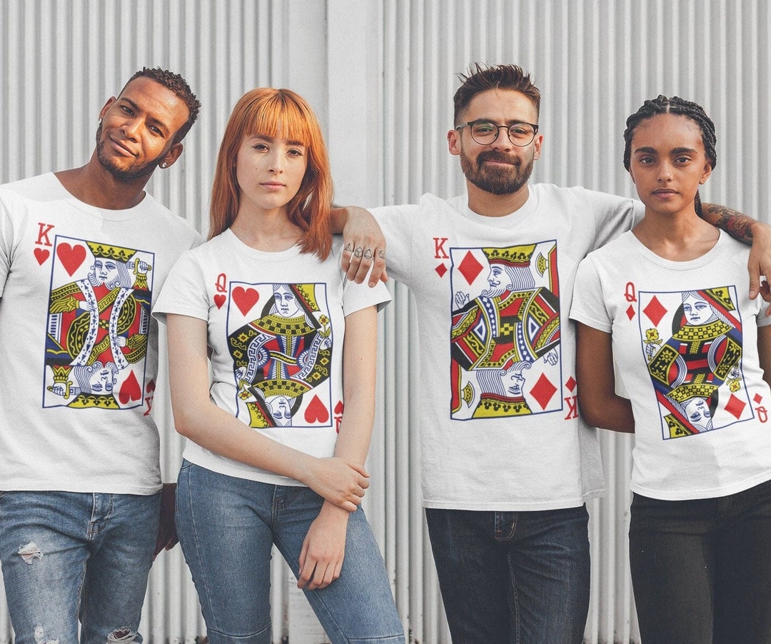 Playing Card Costume T-shirts Matching Halloween Shirts for Groups ...