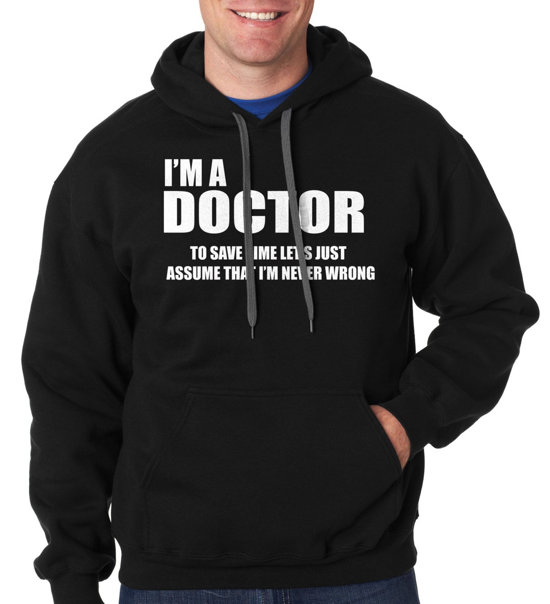 Doctor Hoodie MD Unisex Sweatshirt Crew Neck Sweater Hoodie - Etsy