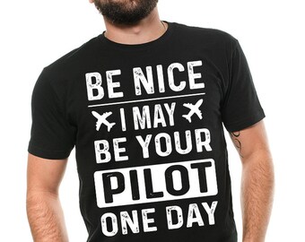 Funny Pilot T Shirts | Etsy