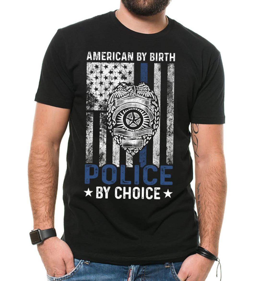 Policemen Thin Blue Line Shirt Police USA Flag Shirt Police Lives ...