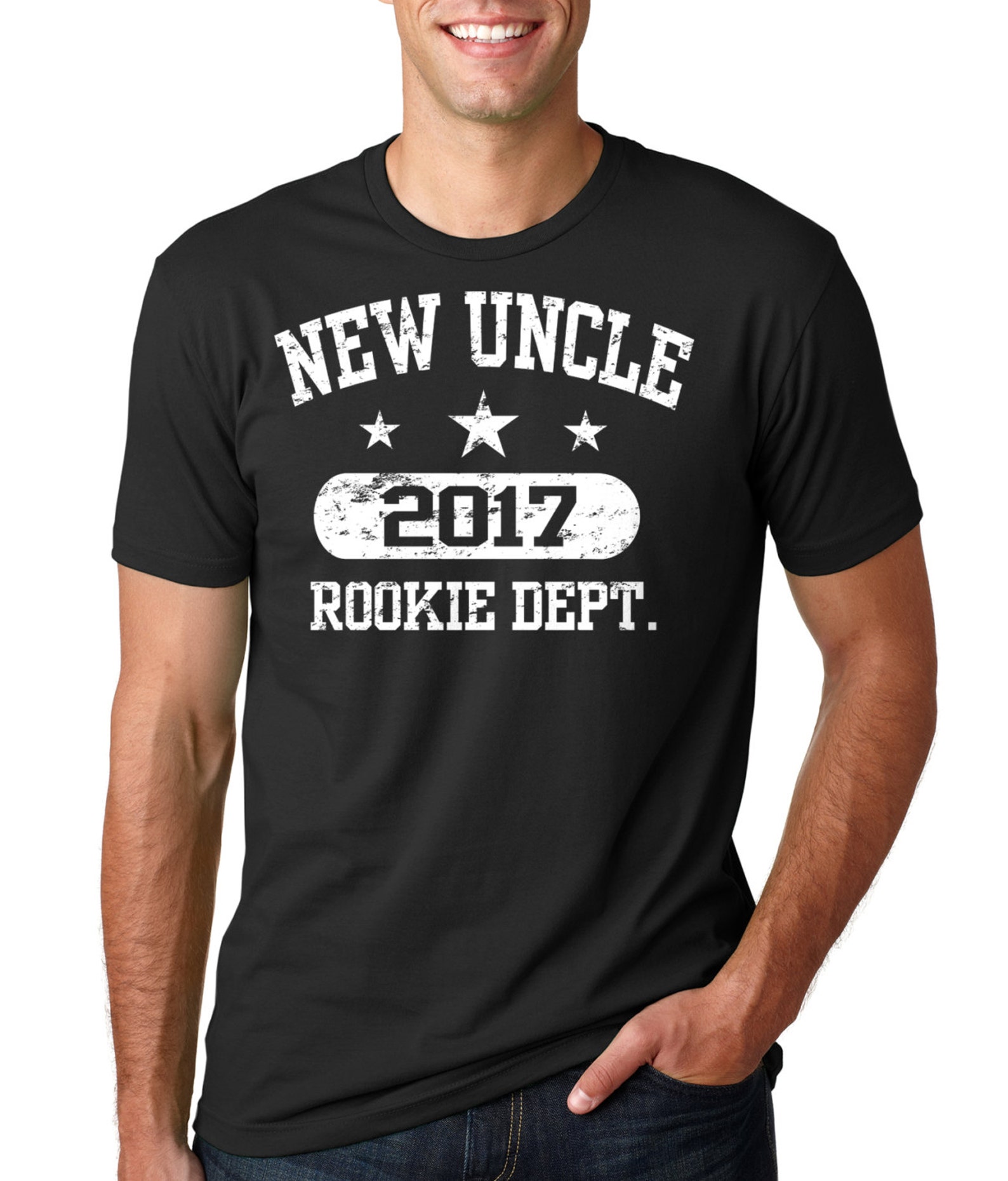 New Uncle T-shirt Gift for Uncle Baby Announcement Baby Shower | Etsy