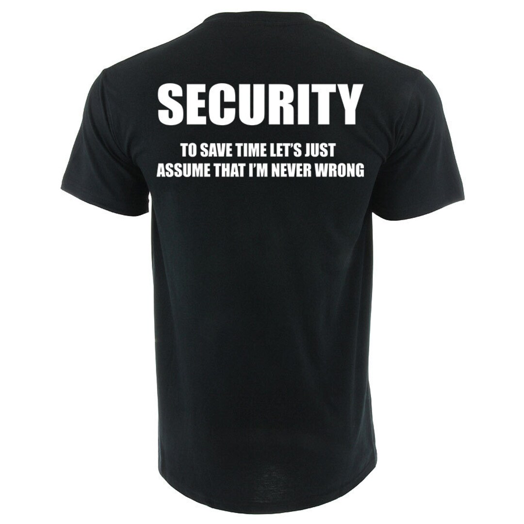 Bouncer T-shirt Gift Fir Bouncer Security Tee Shirt Occupation - Etsy