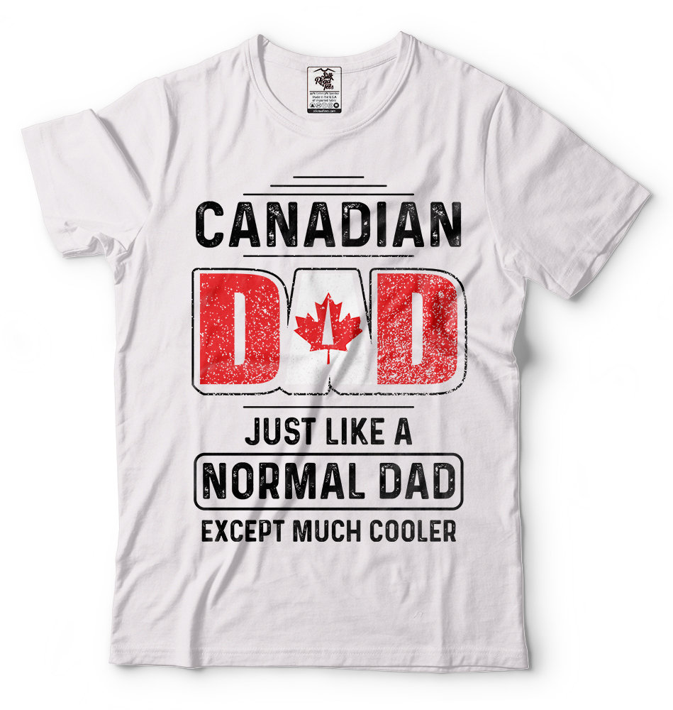Canadian Dad father Day Gift T Shirt Birthday Gift for - Etsy Canada