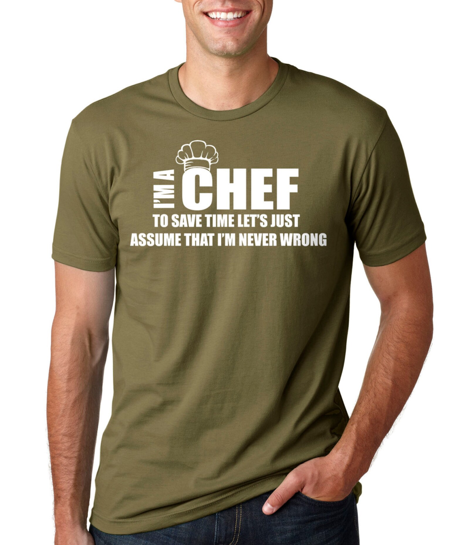 Chef T-shirt Gift for Cook Chef Funny Profession Tee Shirt | Etsy