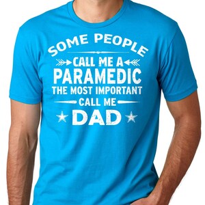 Paramedic T-shirt Gift for Daddy Father's Day Gift Family - Etsy