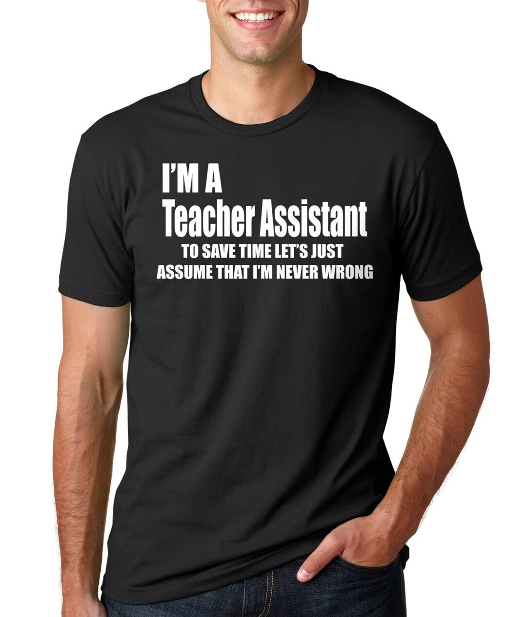 Teacher Assistant T-shirt Profession T-shirt School Tee Shirt - Etsy
