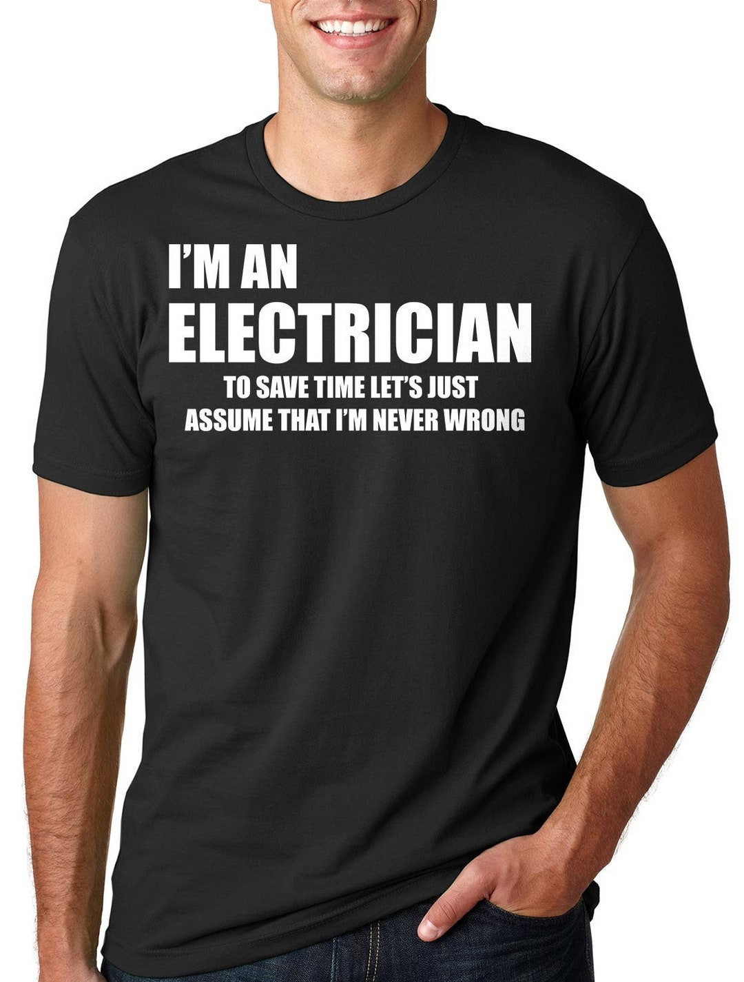 Electrician T-shirt Gift for Electrition Profession Tee Shirt Student ...