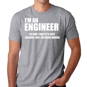 Gift for Engineer T-shirt Engineering T-shirt Engineer T-shirt - Etsy