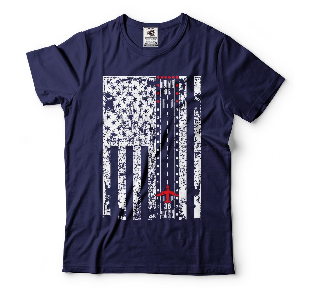 Pilot Gifts for Men Pilot Shirts for Men Aviation Runway | Etsy