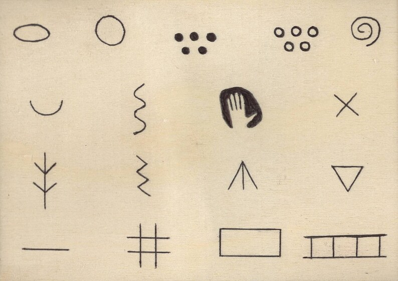 The World's Oldest Symbols. - Etsy