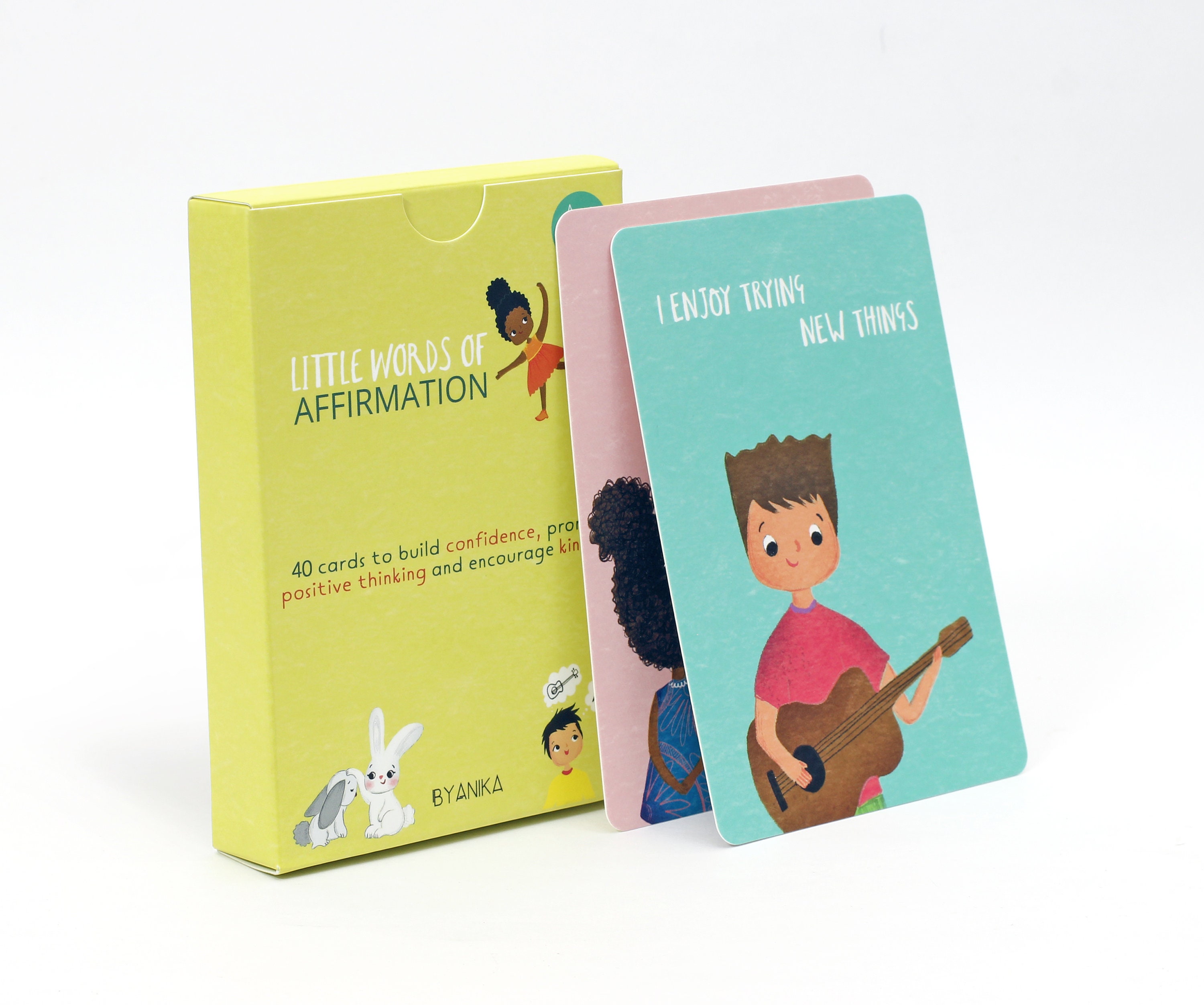 Positive Affirmation Cards for Kids Activities Positivity - Etsy