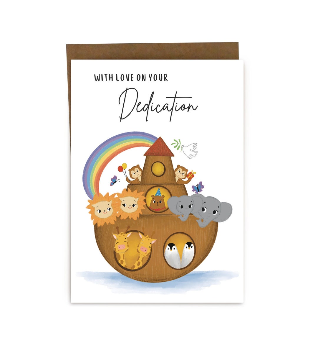 Dedication Card for Boy Girl Grandson Granddaugther Godson Goddaughter ...