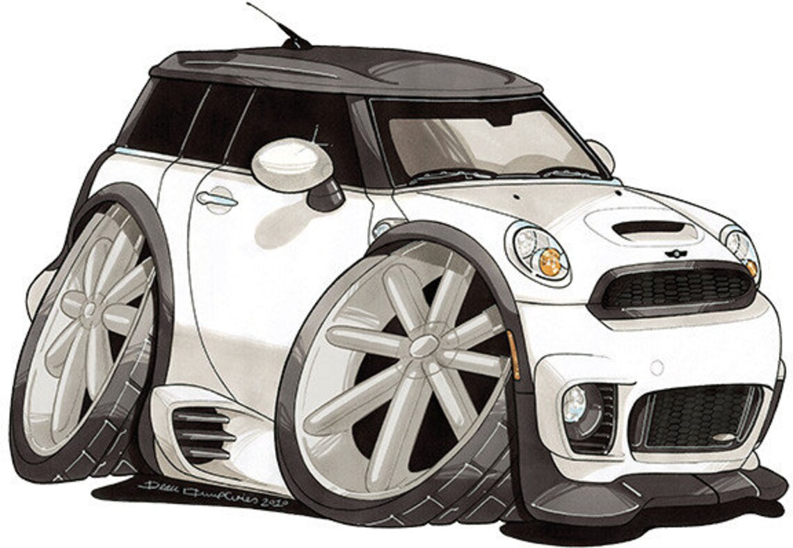 Mini Cooper Clubman Koolart T Shirt for Men | Etsy