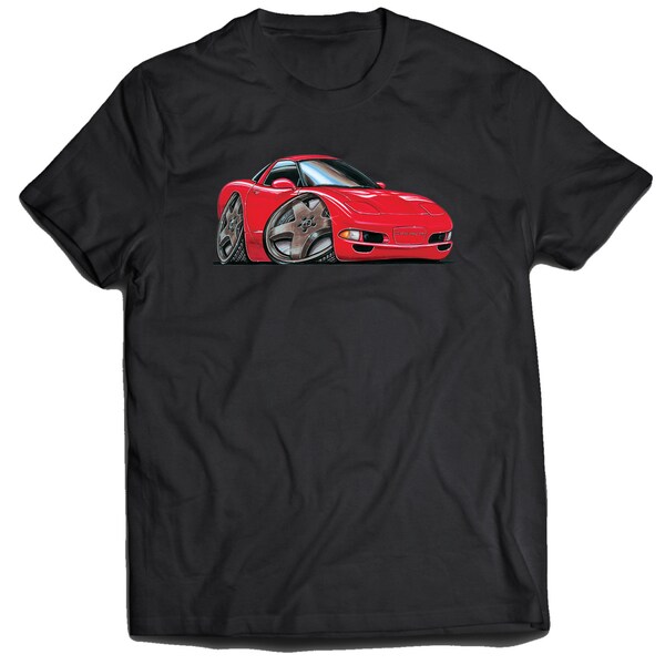 Yellow Corvette Shirt - Etsy