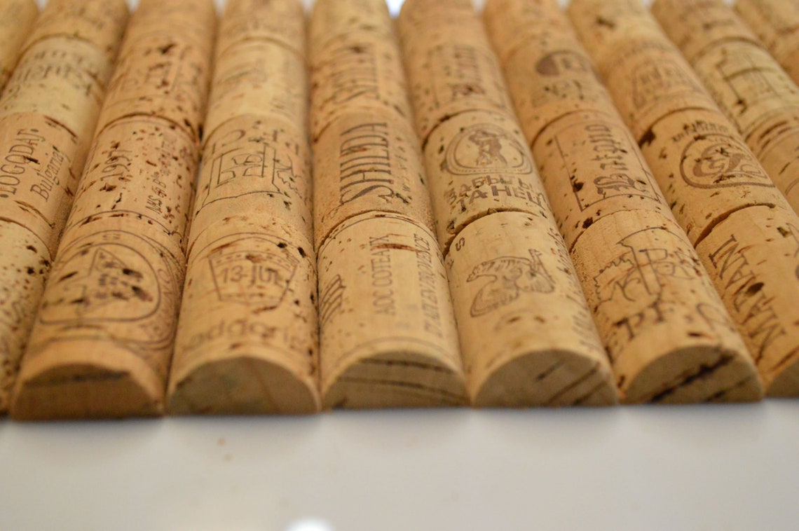 Halves of Corks Used for Crafts Pre-cut Wine Cork - Etsy