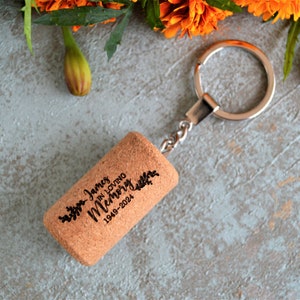 Keychain Funeral Favors. for Guests to Remember a Loved One ...