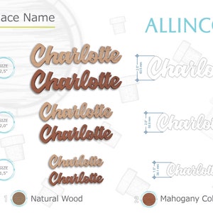 Laser Cut Names - Guest Names - Laser Cut Name Signs - Personalized ...