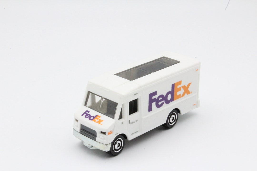 Diecast Fedex Delivery Truck Magnet 1/64 Scale, Unique Car Lover Gift ...