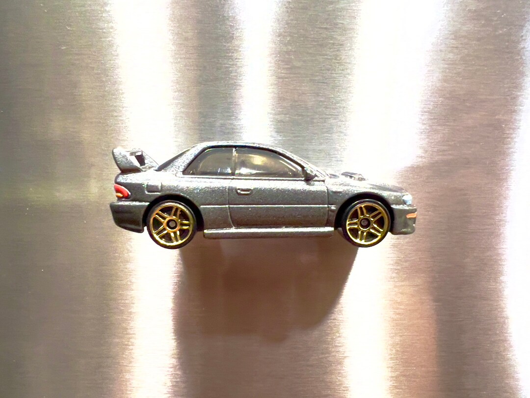 1:64 Subaru Impreza 22B STI Magnet Custom Diecast Car Fridge Decor ...