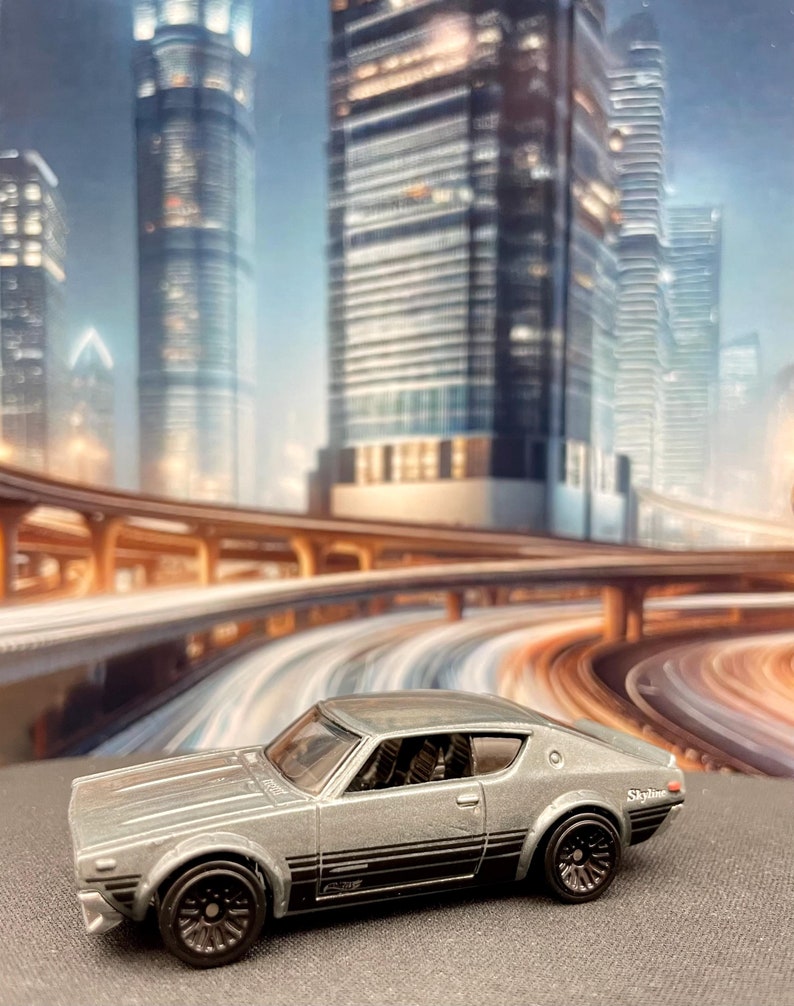 Nissan Skyline 2000 Gtr 1 64 Diecast Car Keychain Personalized Gift Etsy