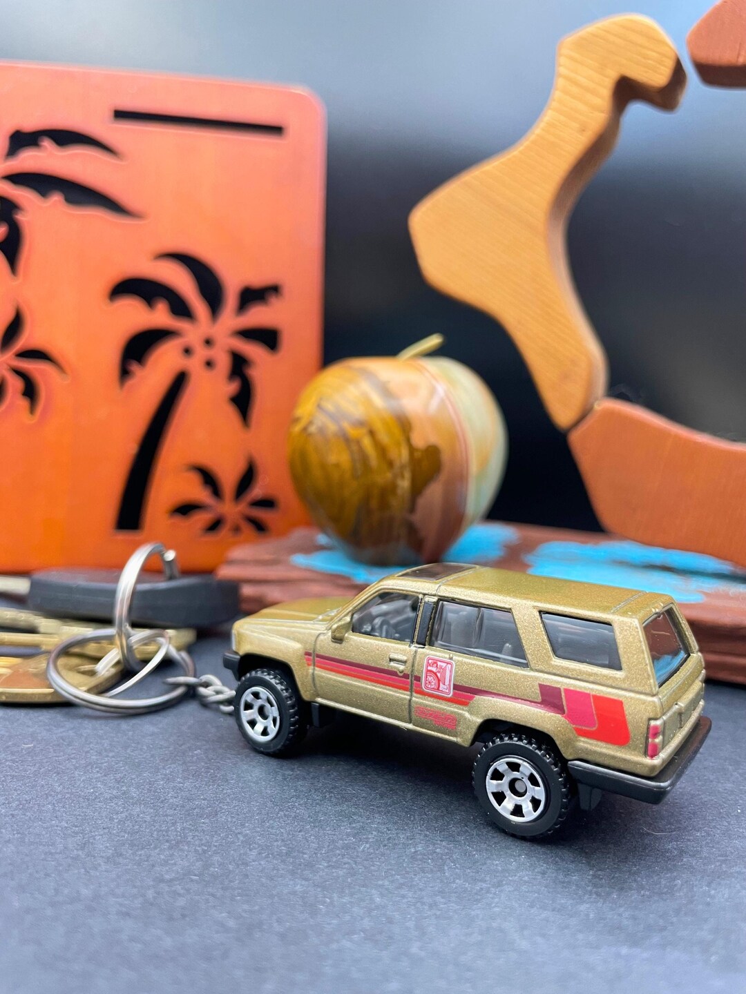 Custom Toyota 4runner Keychain, Personalized 1:64 Diecast Car Keyring ...