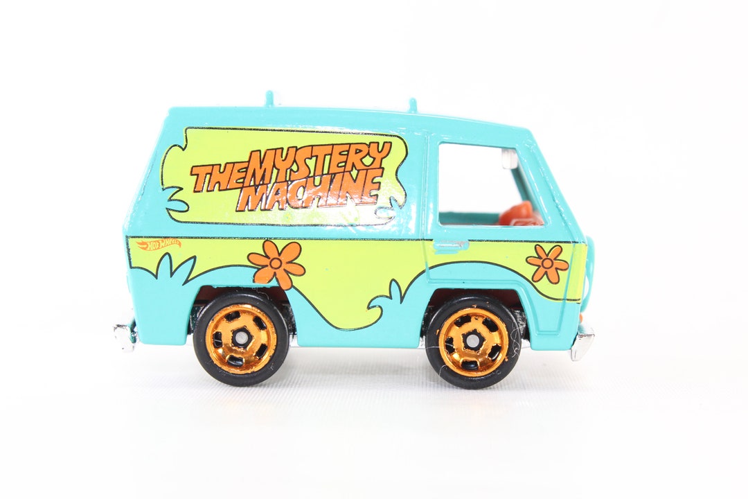 1:64 Scooby Doo Mystery Machine Custom Diecast Magnet Toy Car Fridge ...