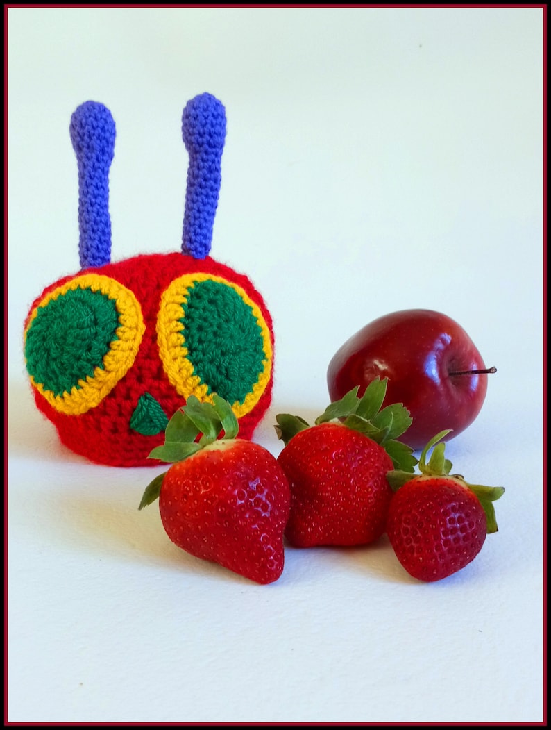The Very Hungry Caterpillar Hat Baby Hat Crochet Hat - Etsy
