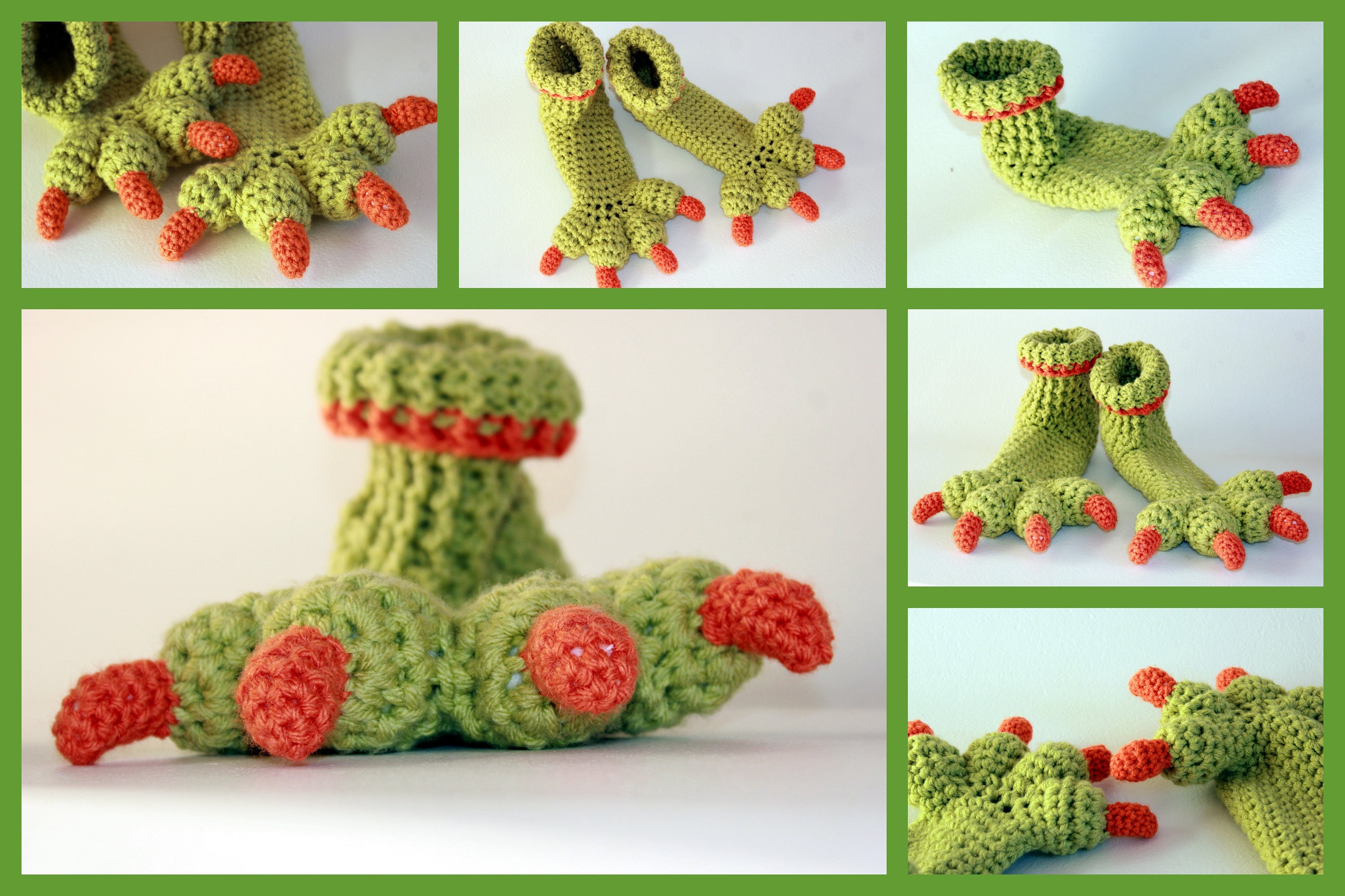 Monster Slippers - Etsy