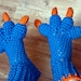 Monster Slippers - Etsy