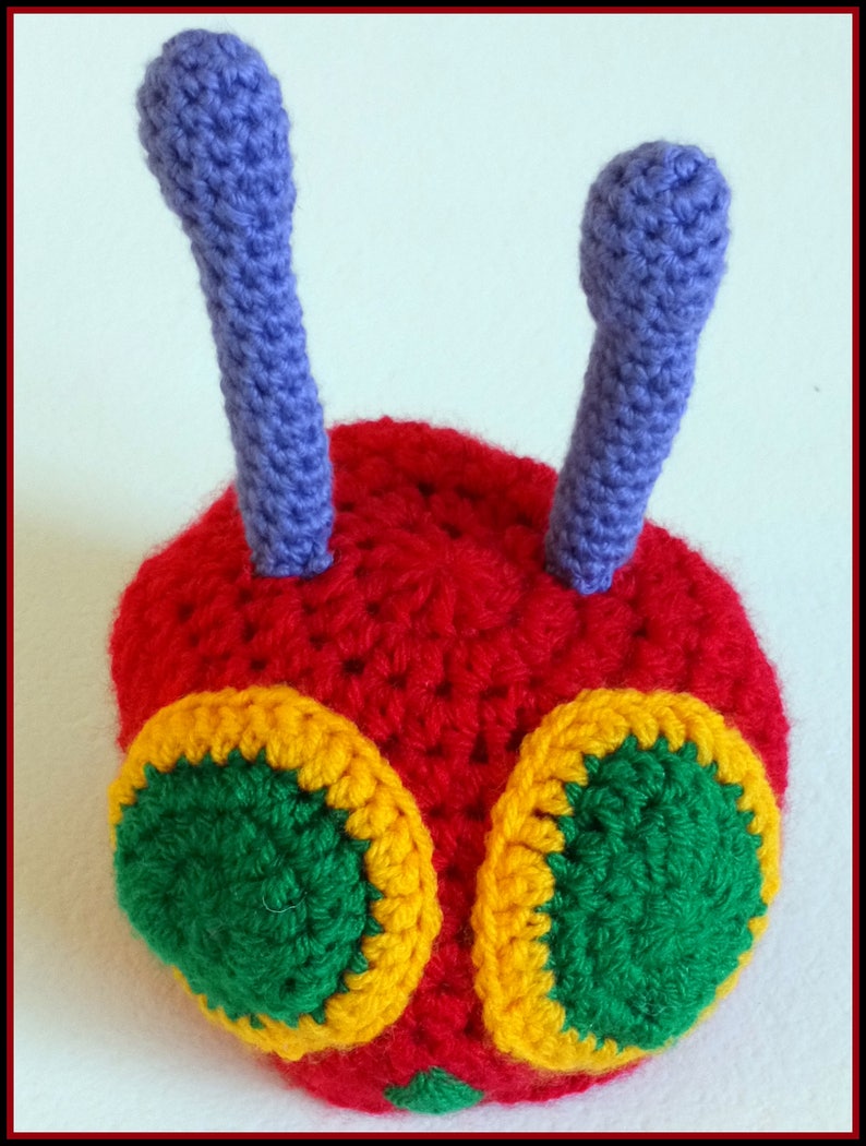 The Very Hungry Caterpillar Hat Baby Hat Crochet Hat - Etsy UK