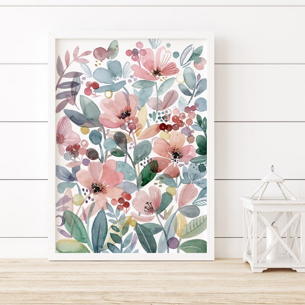 Watercolor Art - Etsy UK