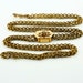 Antique 10K Gold Filled Watch Slide Chain 44 Inches Circa 1890 - Etsy