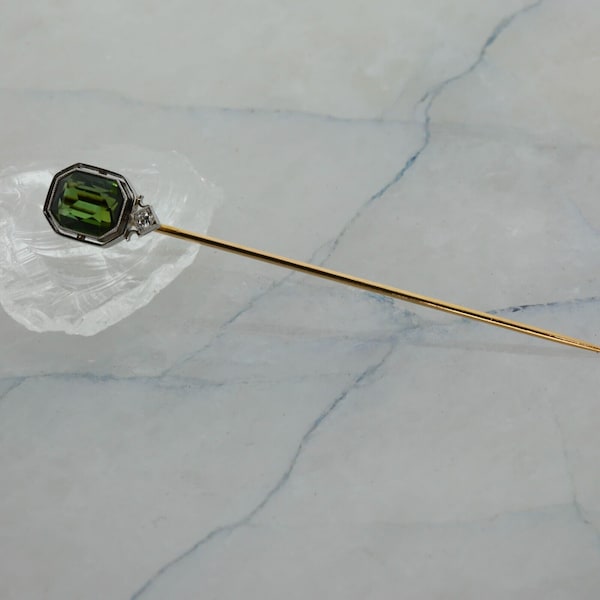 Art Deco Stick Pin - Etsy