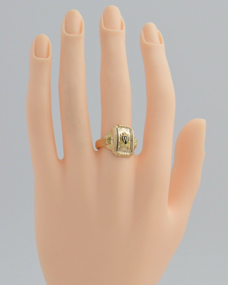 Woonsocket Rhode Island Class Ring Class of 1939 10K YG and | Etsy