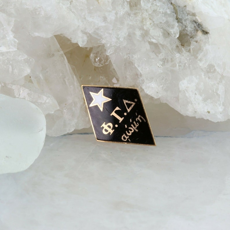10K Yellow Gold Phi Gamma Delta Pi Pin - Etsy