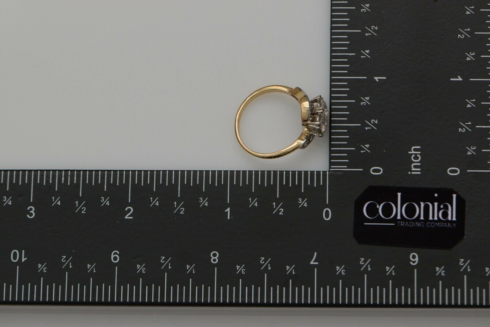 14K Yellow Gold 1ct tw Diamond Ring Size 7 Circa 1950 | Etsy 14K Yellow Gold 1ct tw Diamond Ring Size 7 Circa 1950 | Etsy