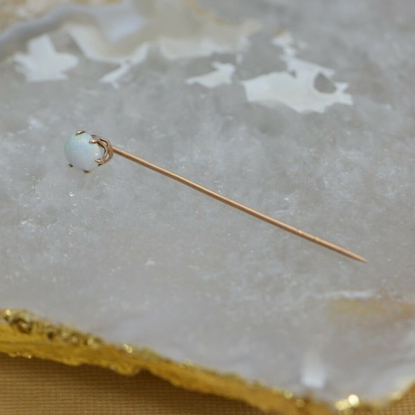 Opal Stick Pin - Etsy