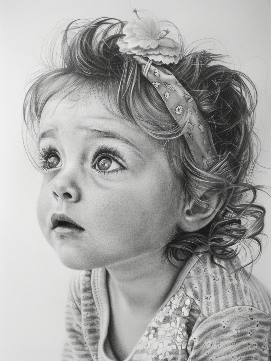 Custom Portrait of Baby, Realistic Baby Portrait From Photo, Mom and ...