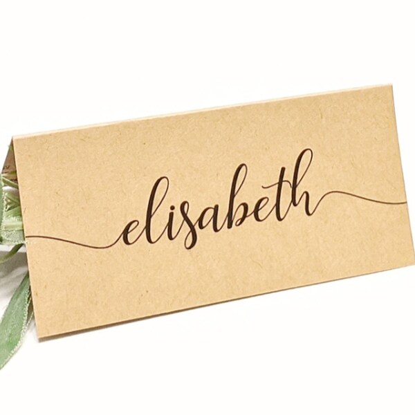 Rustic Place Cards - Etsy