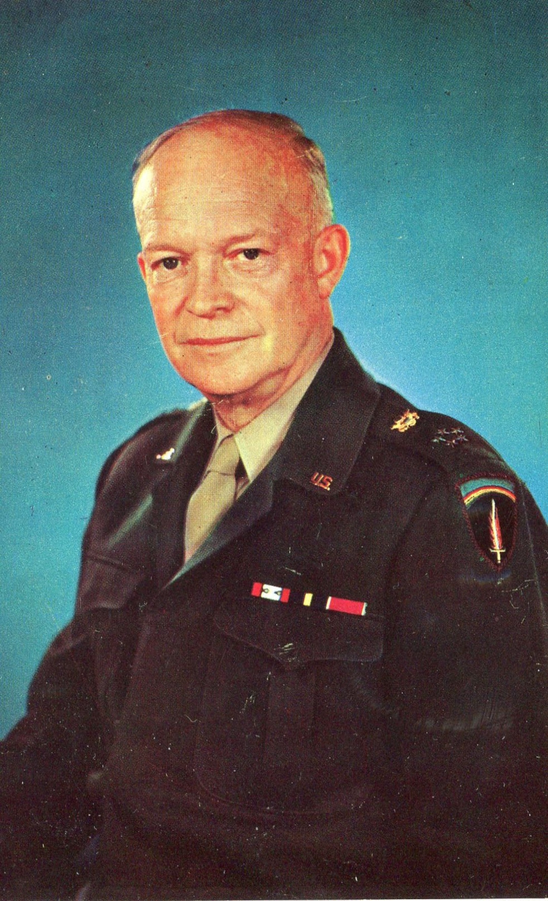 Postcard Dwight D. Eisenhower, Gettysburg, Penna. Color Photo UNUSED P ...