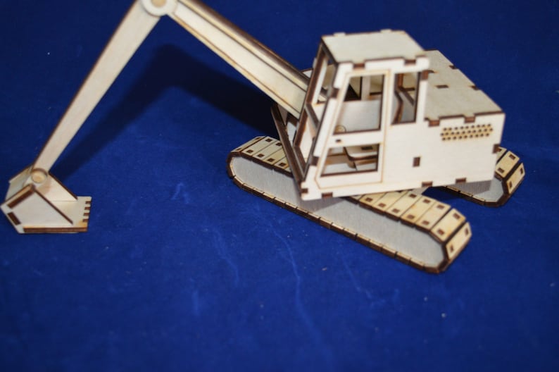 360 Excavator Model Laser Cutting Plans - Etsy