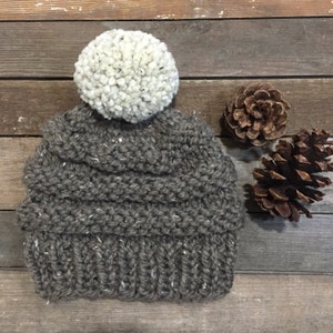 The WEBBER Beanie Pattern/knitting Pattern / Knit Pattern / Basic ...