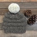 The WEBBER Beanie Pattern/knitting Pattern / Knit Pattern / Basic ...