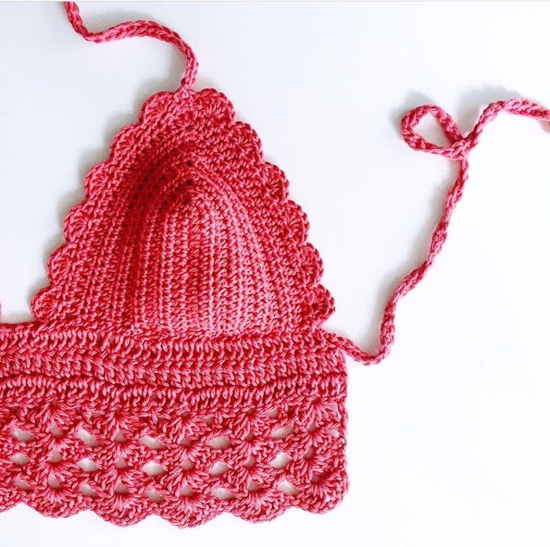 Crochet Bikini Top Pattern/crochet Pattern/bikini | Etsy