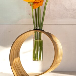 Wave Vase Flower Holder Flower Display Boho Flower Vase - Etsy