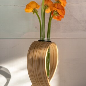 Wave Vase Flower Holder Flower Display Boho Flower Vase - Etsy