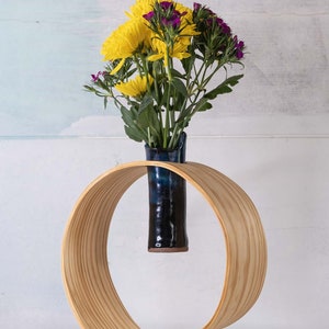 Wave Vase, Flower Holder, Flower Display, Boho Flower Vase, Table Top ...