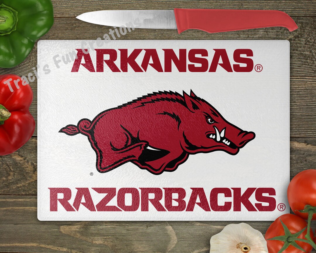 Arkansas Razorbacks Cutting Board, Razorbacks Cutting Board, Cutting ...
